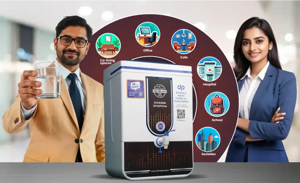 Commercial Water Purifier for Rent – Free Maintenance for Life